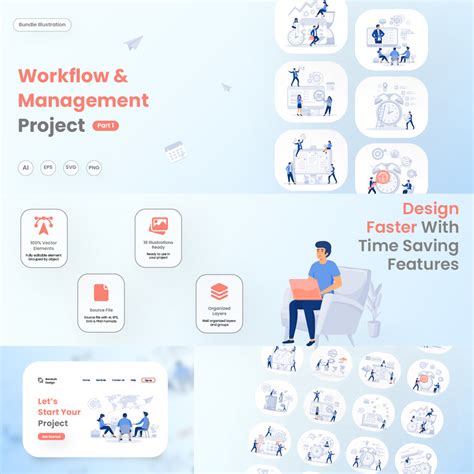 Workflow And Management Project Masterbundles