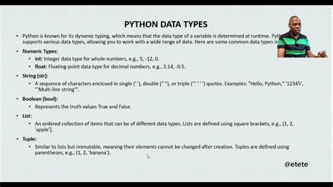 Mastering Lists And Tuples In Python Essential Data Types Explained S1ep15 Youtube