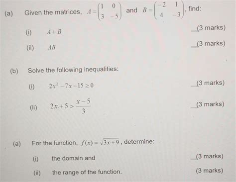 solved 1 0 2 1 find and b a given the matrices a 3
