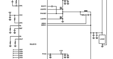 two phase buck pwm controller with integrated mosfet drivers for intel