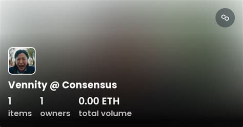 Vennity Consensus Collection Opensea