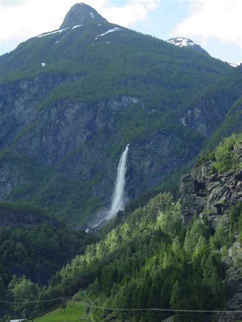 Kjosfossen The Signature Waterfall Of The Flam Railway