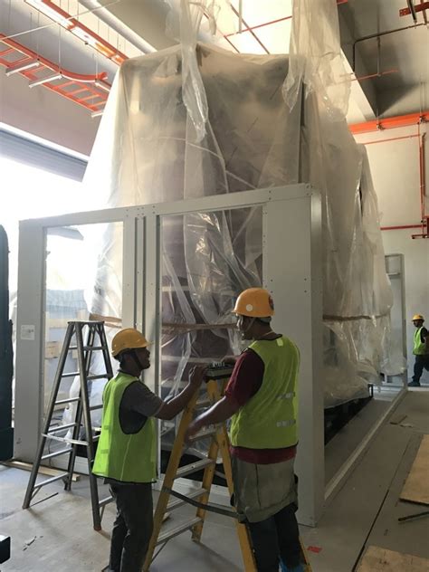 Heavy Machinery Assemble Production Machine And Tools Dismantle Relocate