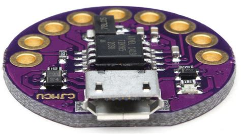 Lilytiny Attiny85 Arduino Compatible Wearable Electronics Controller