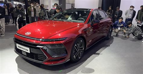 [2023 서울모빌리티쇼] 현대차 쏘나타 디 엣지 최초 공개 메기룩은 잊어도 좋다 로드테스트