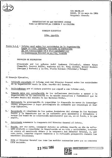 Draft Resolution Spa