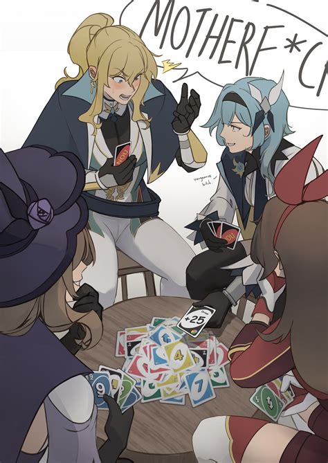 Eula Jean Lisa And Amber Playing Uno By [piethepiegod] R Churchofeula