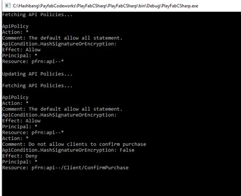 api access policy playfab microsoft learn