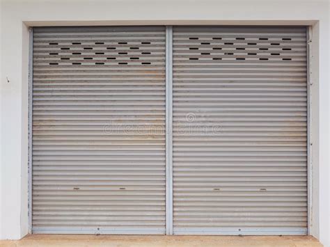 Rolling Shutters Pattern Texture Background Stock Photo Image Of Blank Background 187043724