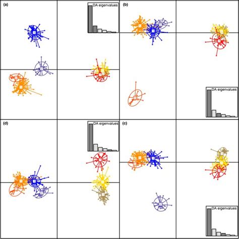minimum spanning tree from mlva‐14 data showing the genetic diversity