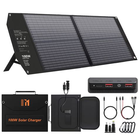 Mesuvida 100w Portable Solar Panel Affordable Power Solution For