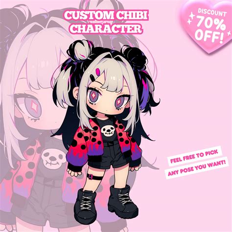 Custom Chibi Pfp Custom Chibi Commission Chibi Emotes Chibi Pfp