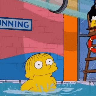 Drowning Ralph Wiggum The Simpsons 