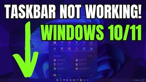 5 Easy Methods To Fix Windows 10 Taskbar Problems