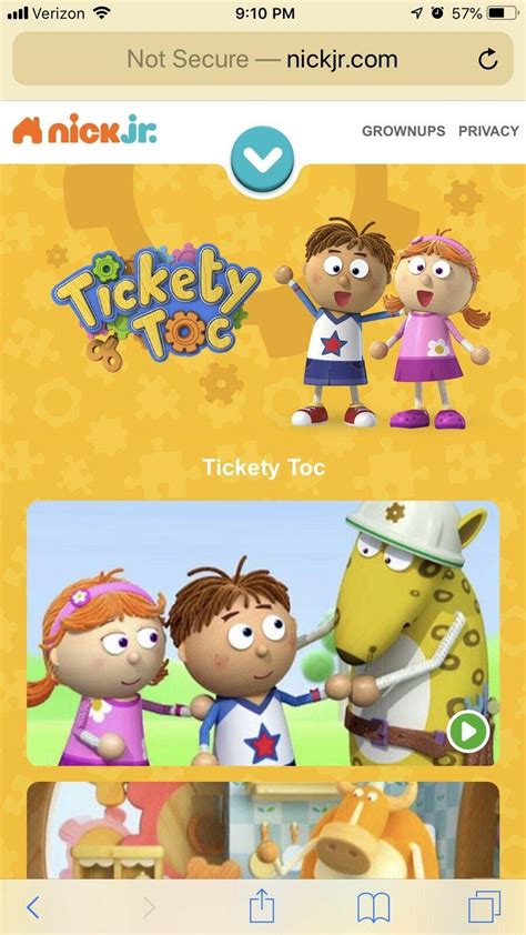 Nick Jr Nickelodeon Tickety Toc Tommy And Tallulah Tommy Action Figure