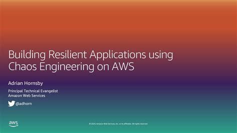 building resilient applications using chaos engineering on aws