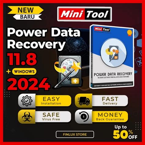 Minitool Power Data Recovery 11 8 Latest 2024 Lifetime For Windows Computers And Tech Parts