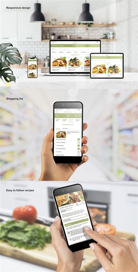 Yummy Kitchen App Design UX UI On Behance