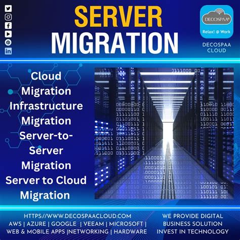 We Provide Below Tasks Cloud Migration Infrastructure Migration Server To Server Migration