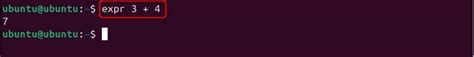Unix Expr Command