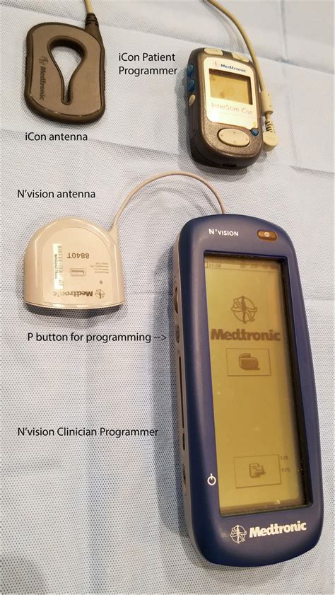 Icon Patient Programmer And Medtronic Clinician Programmer With The Download Scientific