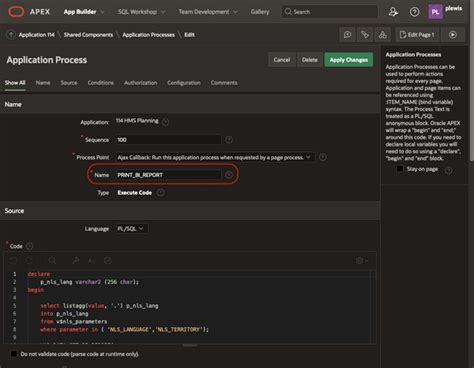 Oracle Apex Analytics Publisher Rest Api Integration