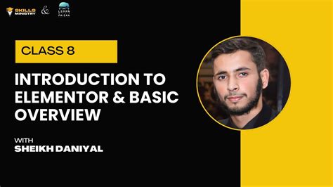 Wordpress Class 8 Introduction To Elementor And Basic Overview Skills