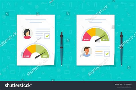 Skill Level Score Personal Cv Resume Stock Illustration 2195753939 Shutterstock