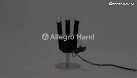 Video Levent Coskun On Linkedin Wonik Robotics Allegrohand Technology Ai Touchsense