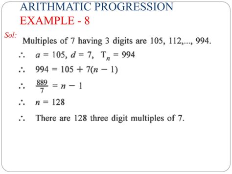Arithmatic Progressions Class X Module 1 Ppt