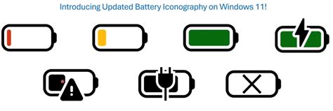 Windows 11 24h2 Colourful Battery Icons For Taskbar Are Still Coming But No Eta Says Microsoft