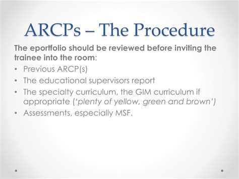 Ppt The Arcp Powerpoint Presentation Free Download Id3382820