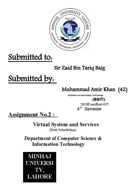 Assignment No2 Disk Scheduling Pdf Scheduling Computing