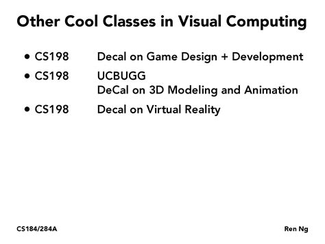 cs184 284a lecture slides