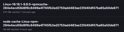 Github Action Cache Not Working Issue 819 Actions Setup Node GitHub