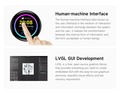 Esp32 S3 Sa 1 43 Inča Amoled Touch Ekranom 466×466 Qspi Accelerometer I Gyroscope Senzori