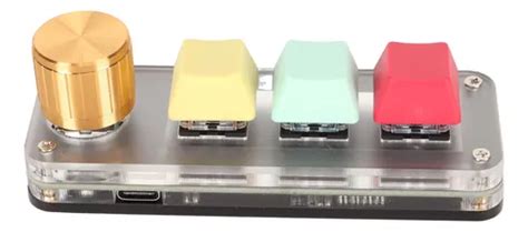 Diy Programmable Keyboard Usb Mini 3 Key Keypad Knob Type C Mercadolibre