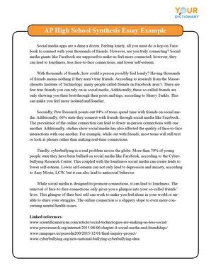 What Is An Argumentative Synthesis Essay Sitedoct Org