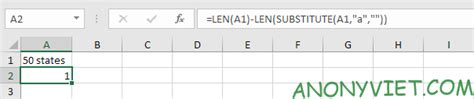 Lesson 106 How To Count Characters In Excel AnonyViet English Version