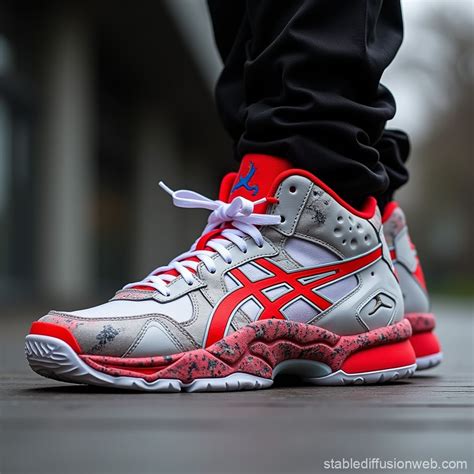 Mecha Pattern Basketball Shoes For Men Stable Diffusion Online Mecha Pattern Basketball Shoes For Men Stable Diffusion Online