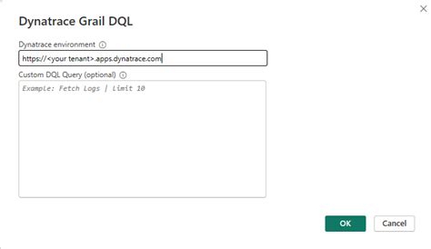 Dynatrace Grail에 Power Bi 연결 Power Query Microsoft Learn