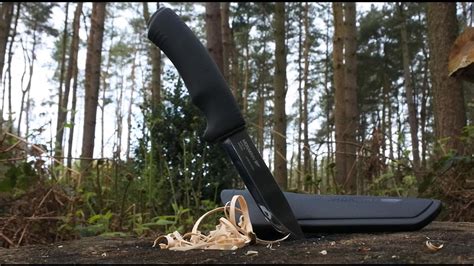 Mora Bushcraft Black Review: Five years on. - YouTube