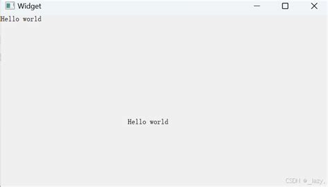 初识qt · 实现hello world的n种细节和对象树 csdn博客