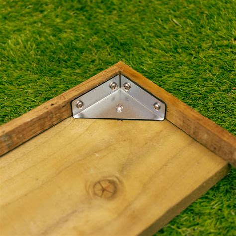 Corner Reinforcement Bracket Pack Of 4 3 Sided Steel