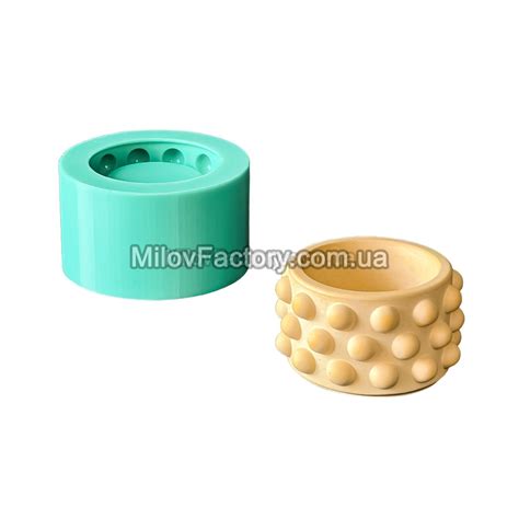 Силіконова форма Кашпо Bubble 1 0 ᐉ Купити в інтернет магазині Milovfactory