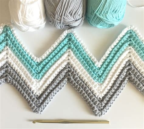 Crochet Chevron Pattern Chevron Stitch Blanket Ideas Chevron Crochet