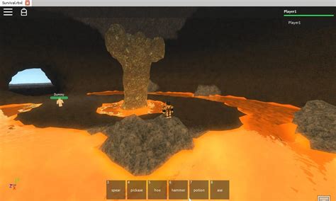 The Inside Of My Volcano Creations Feedback Developer Forum Roblox