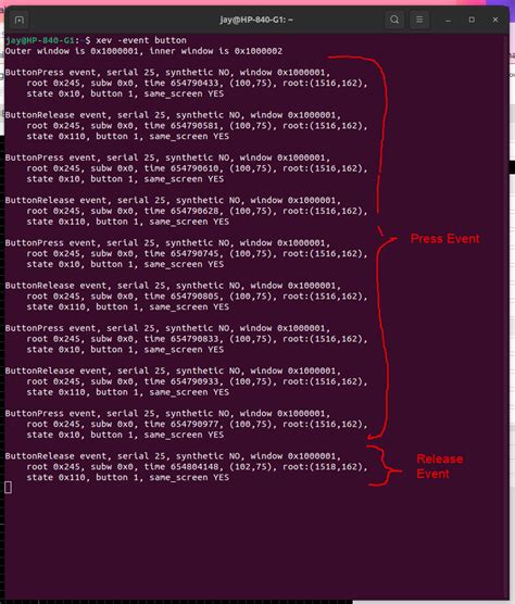 Mouse Click Event Firing Multiple Times Ask Ubuntu