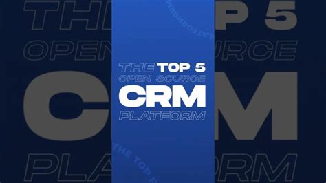 Krayin Crm On Linkedin Top 5 Open Source Crm Platform Crm Platforms