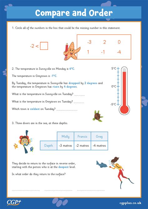 Compare And Order Numbers To 100 000 Problems Foundation Year 5